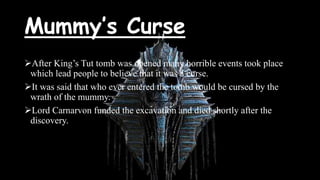 Life & Death of King Tutankhamun | PPTX