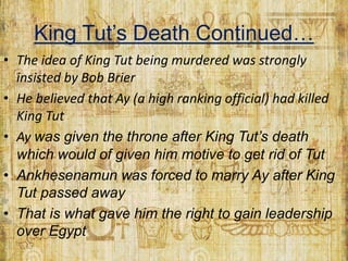 King tut | PPTX