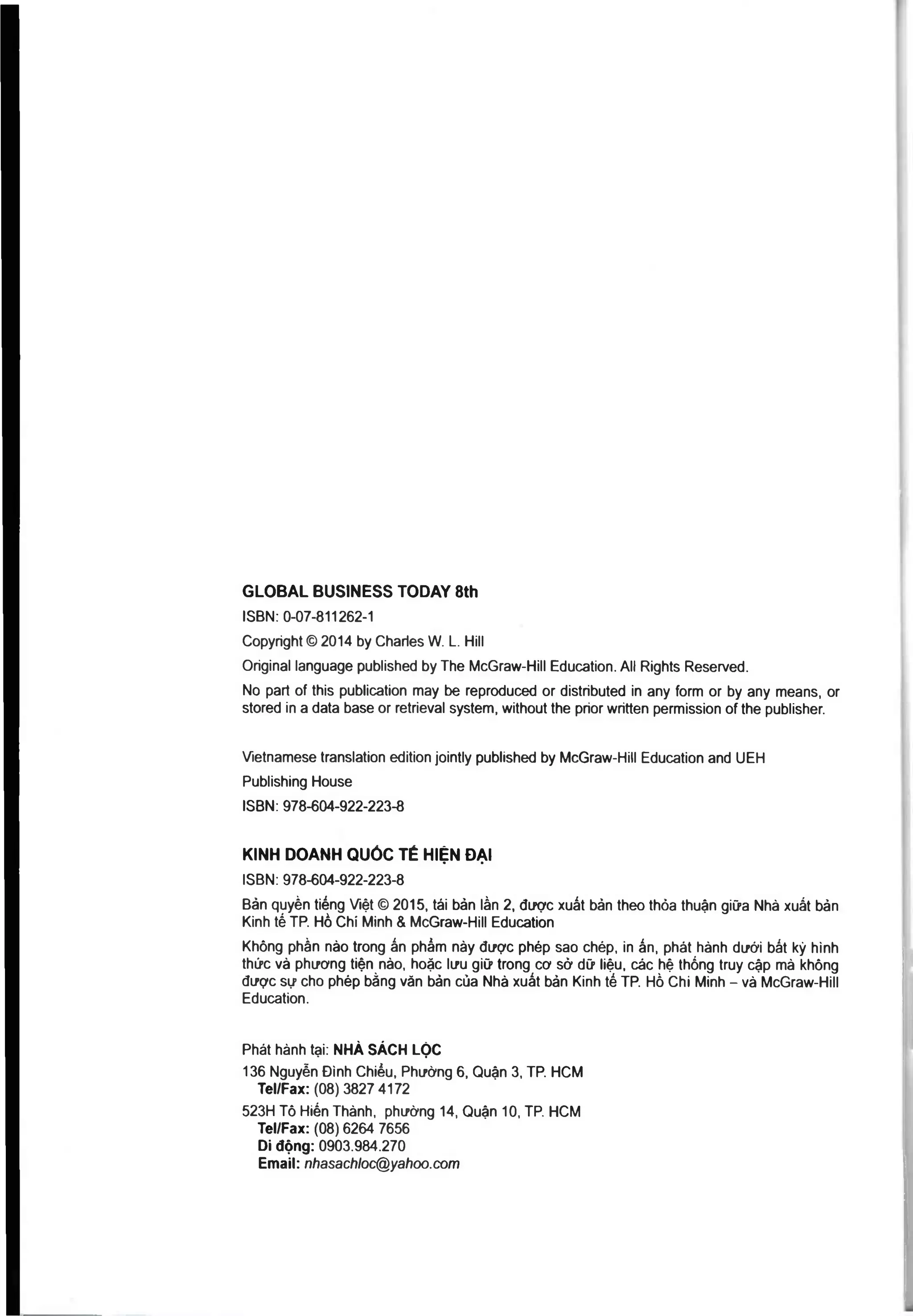 Kinh Doanh Quốc Tế Hiện Đại | PDF
