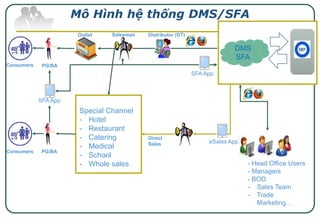Kinh nghiem trien khai HT DMS/SFA ơ VietNam | PPTX