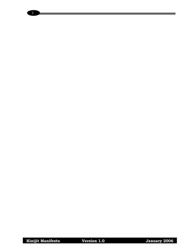 Ethiopian political party Kinijit manifesto-english | PDF | Civic ...