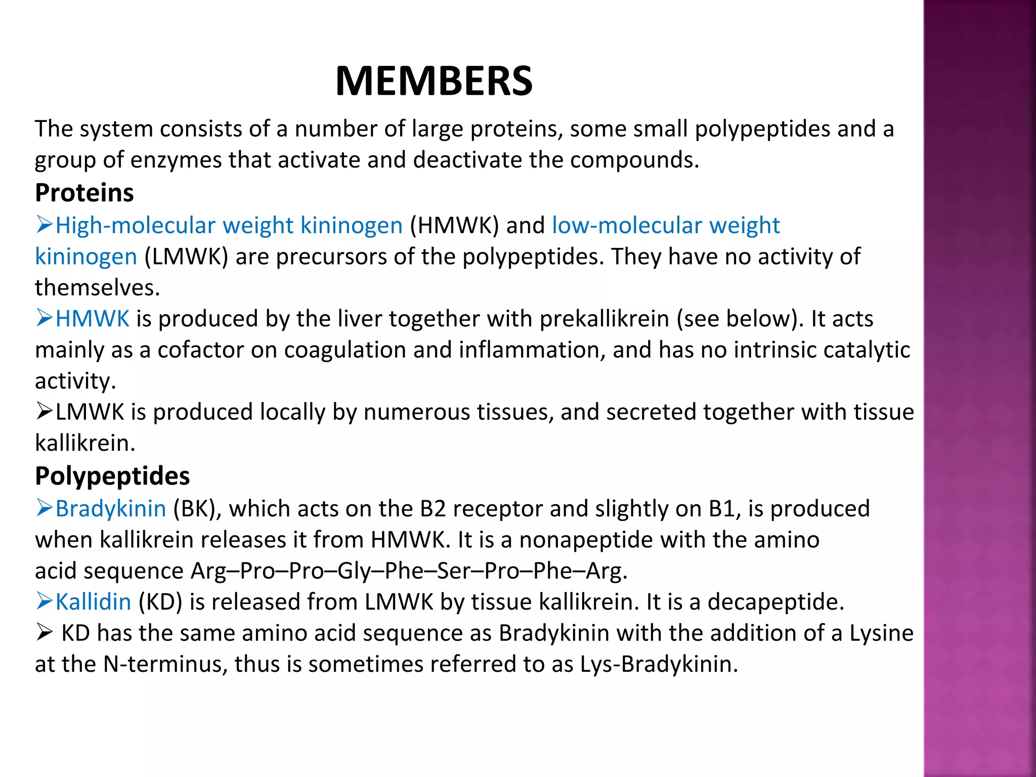 Kinins | PPTX