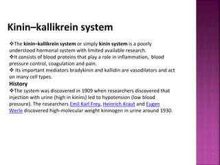 Kinins | PPTX