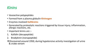 Kinins | PPTX