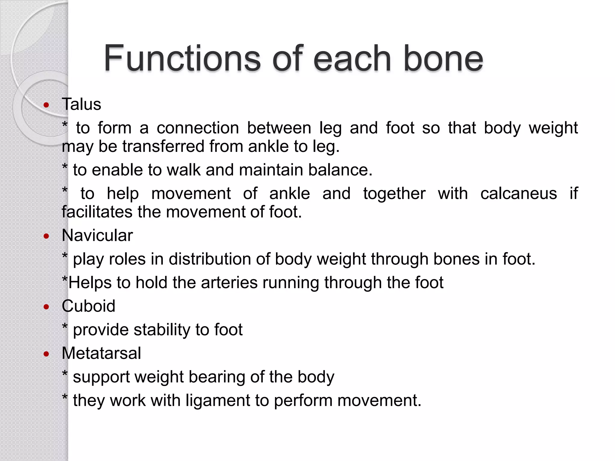Kinisiology arch of foot | PPTX