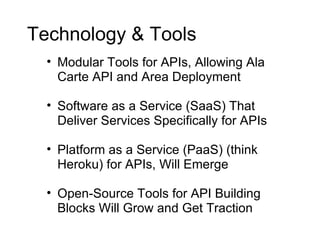Kin Lane - Gluecon - Whats Next for APIs? | PPT