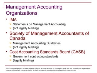 Chapter 1: Introduction to Cost Accounting | PPT | Business Accounting ...