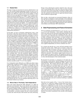 Kinnunen Towards Task Independent Person Authentication Using Eye Movement Signals | PDF ...