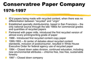 Dispelling Myths: Recycled vs. Virgin Fiber | PPT