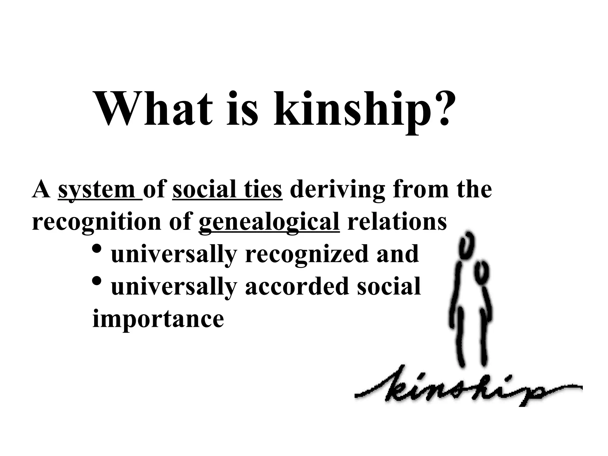 Kinship .ppt