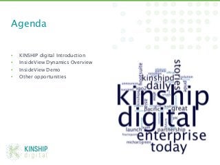KINSHIP digital Social CRM ( InsideView for MS Dynamics ) | PPT