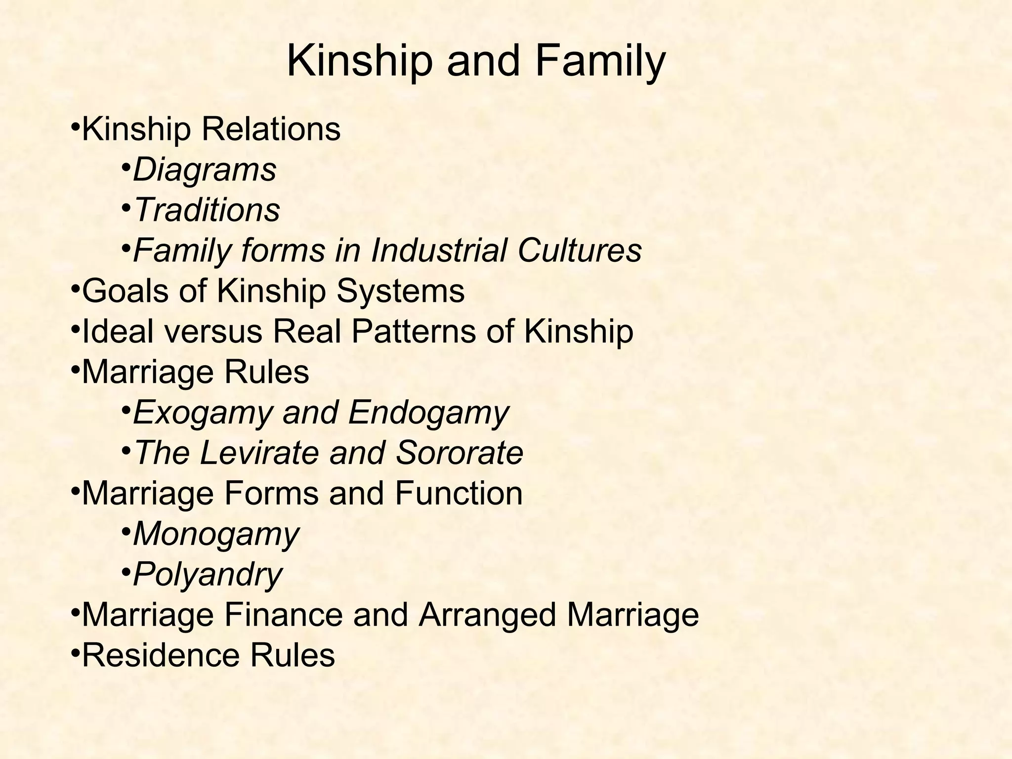 Kinship and family | PPT