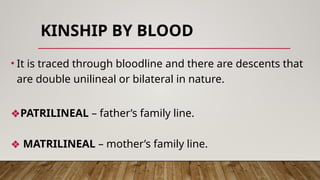 KINSHIP AND RESIDENCY PATTERNS Understanding Culture, Society and ...