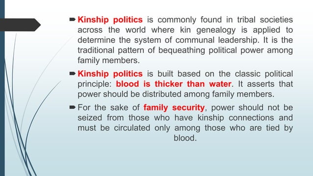 Kinship | PPTX