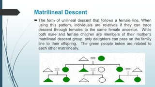 Matrilineal Family
