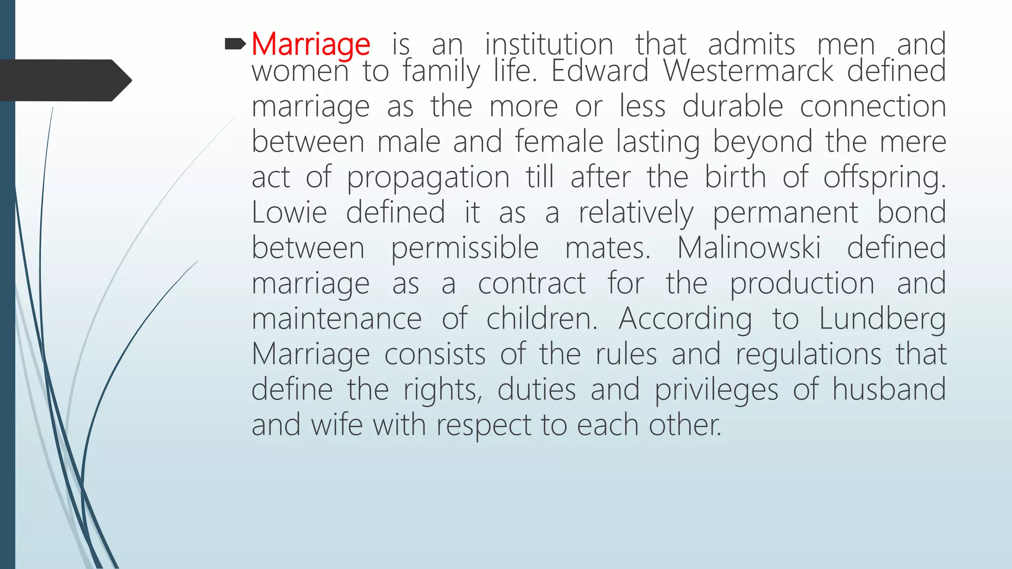 Kinship, marriage and the household | PPTX
