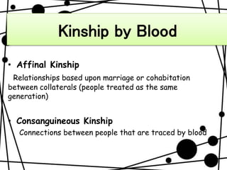 Kinship, marriage and the household | PPTX