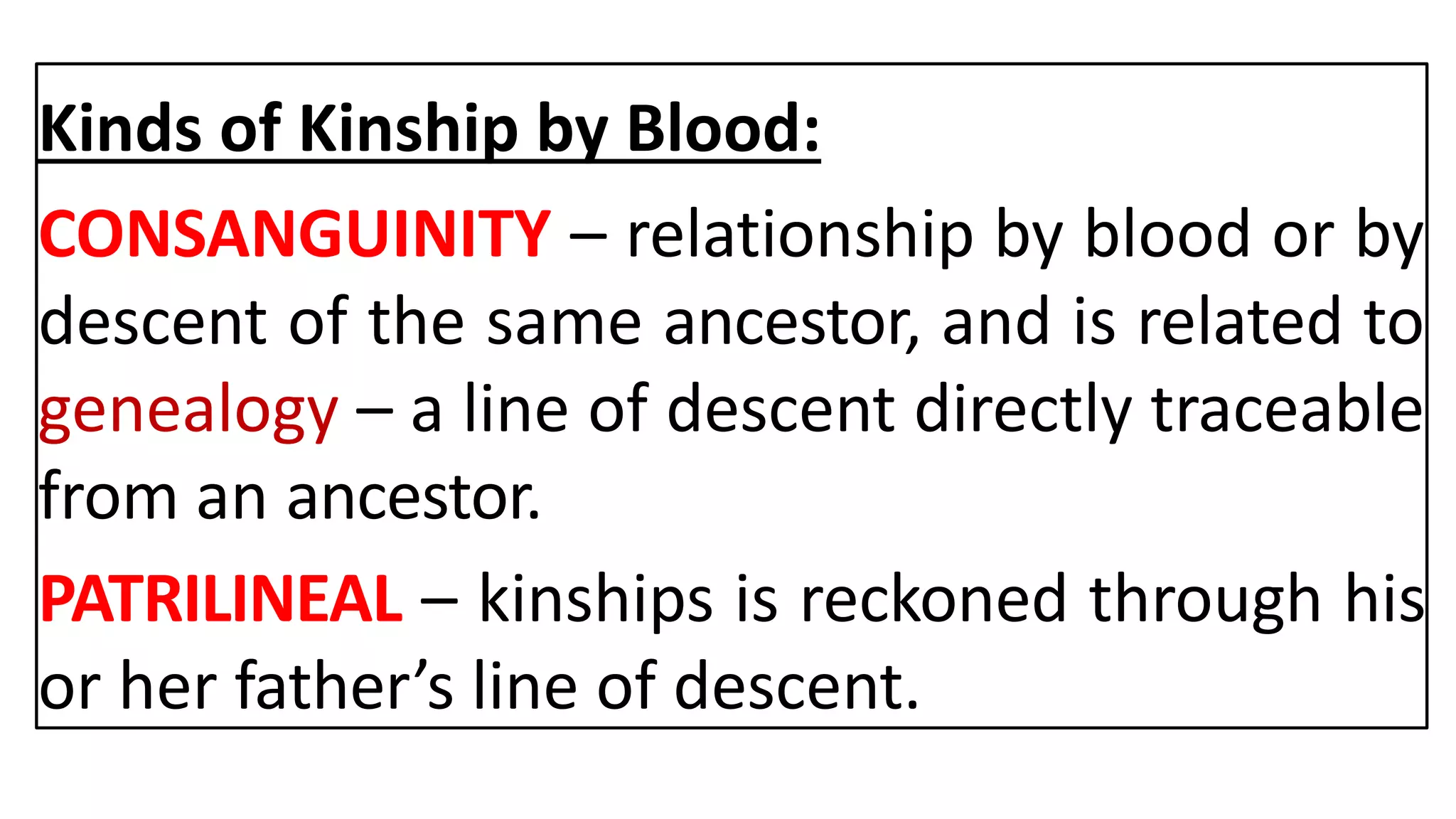 KINSHIP (UCSP) | PPTX