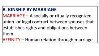 KINSHIP (UCSP) | PPTX