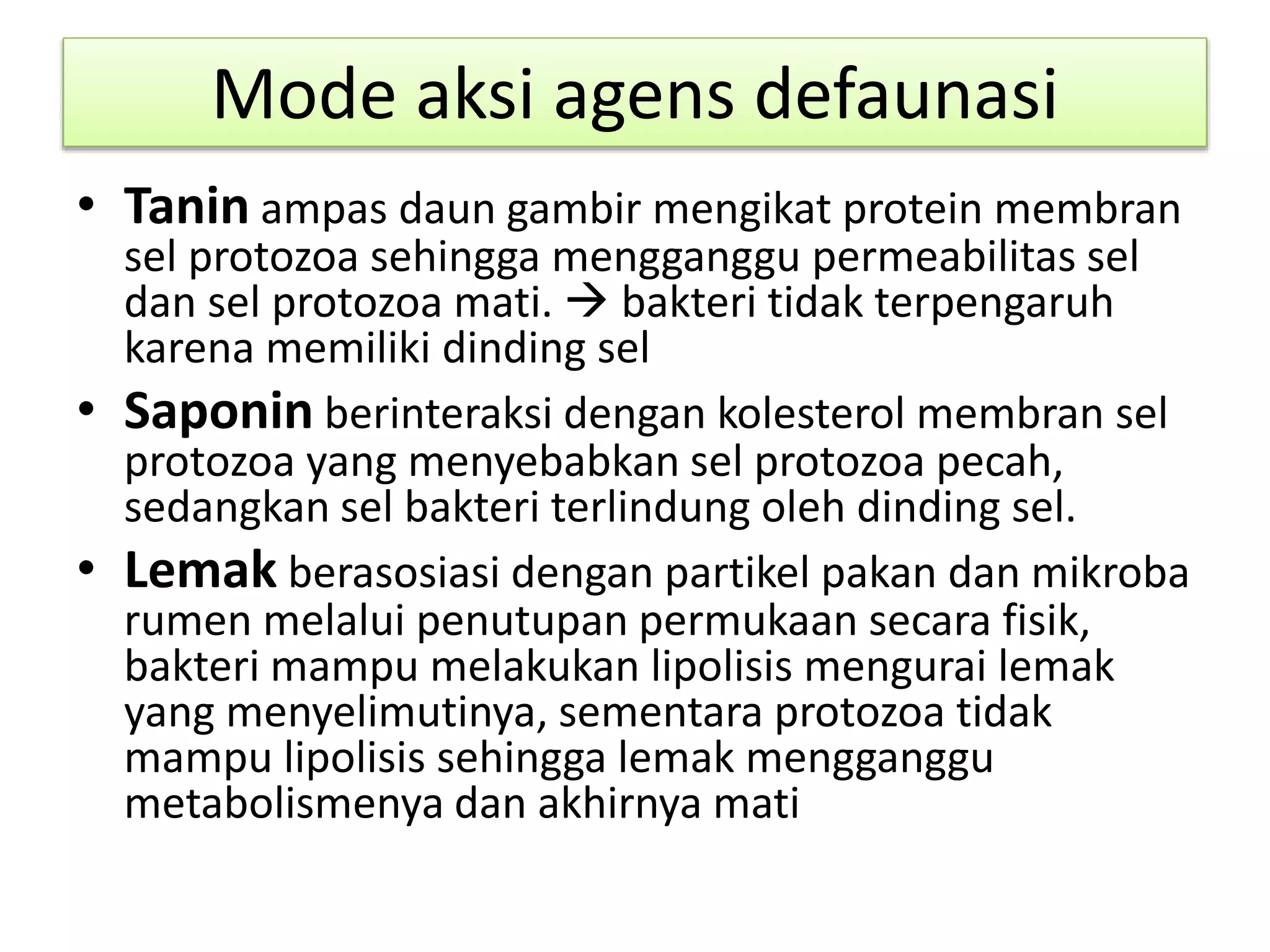 Mikroba rumen ruminansia | PPSX