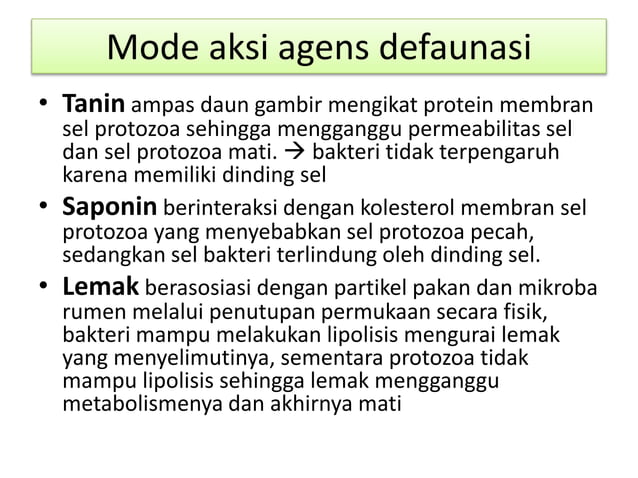 Mikroba rumen ruminansia | PPSX