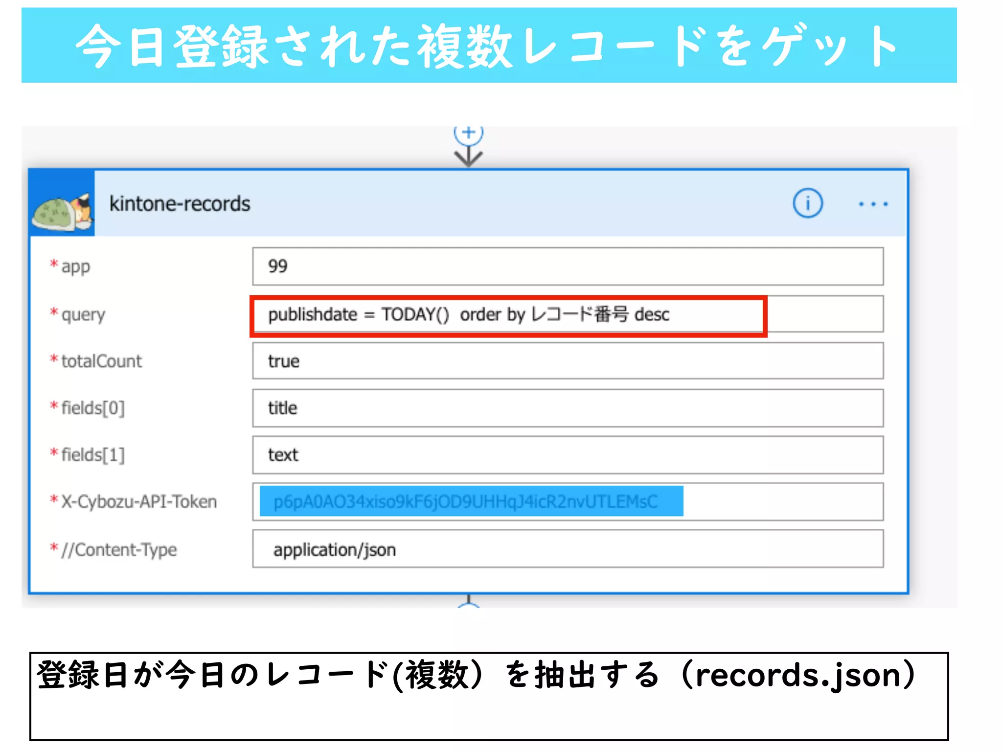 57歳でもできるFlowで お手軽kintoneバッチ処理 @ kintone devCamp 2019 | PDF