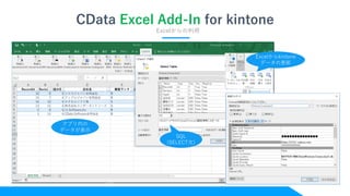 kintoneのデータExcelで 活用してみよう | PPT