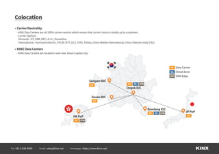 KINX Global Network Service | PDF