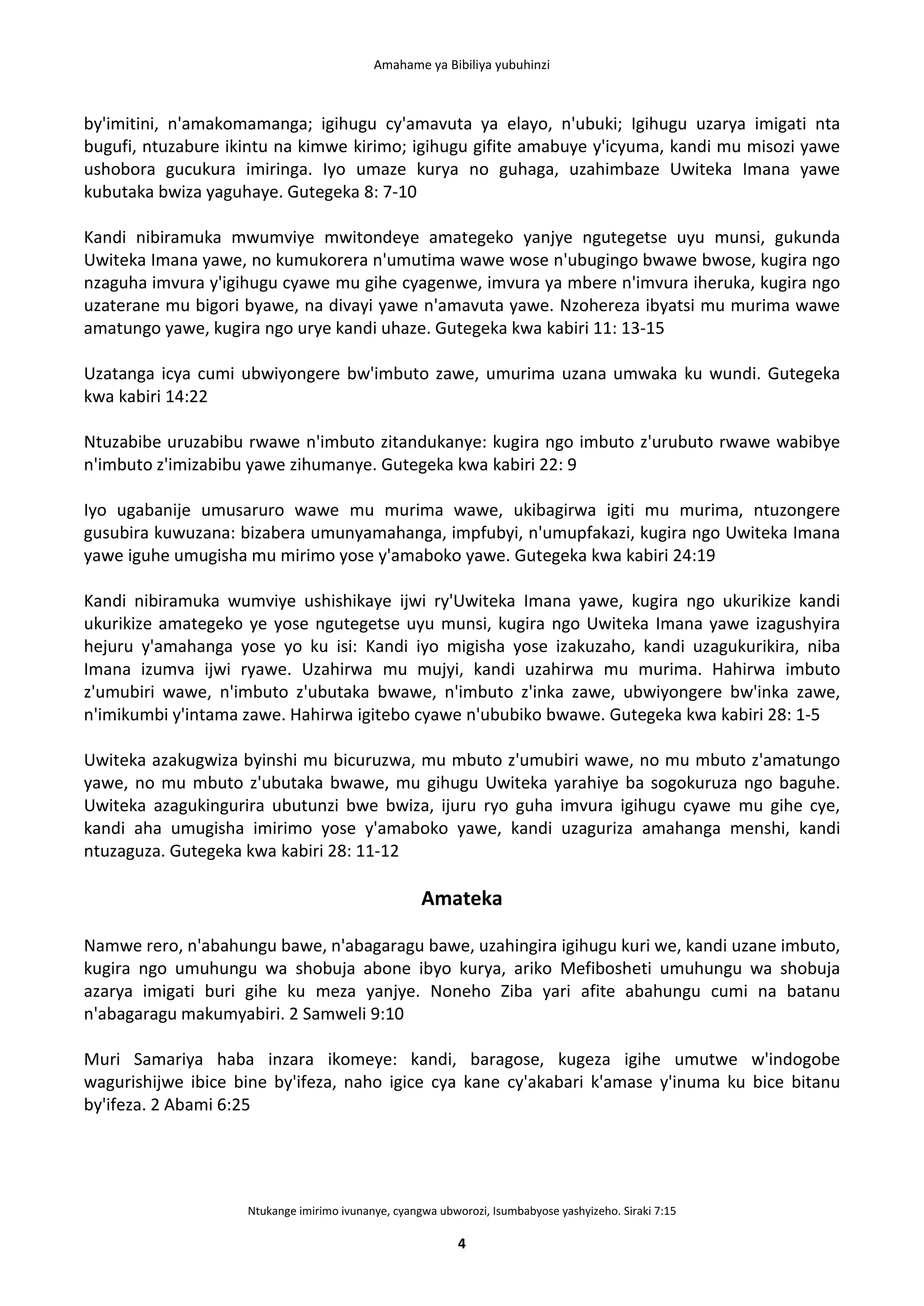 Kinyarwanda - Biblical Principles of Agriculture - How to Lower Food ...