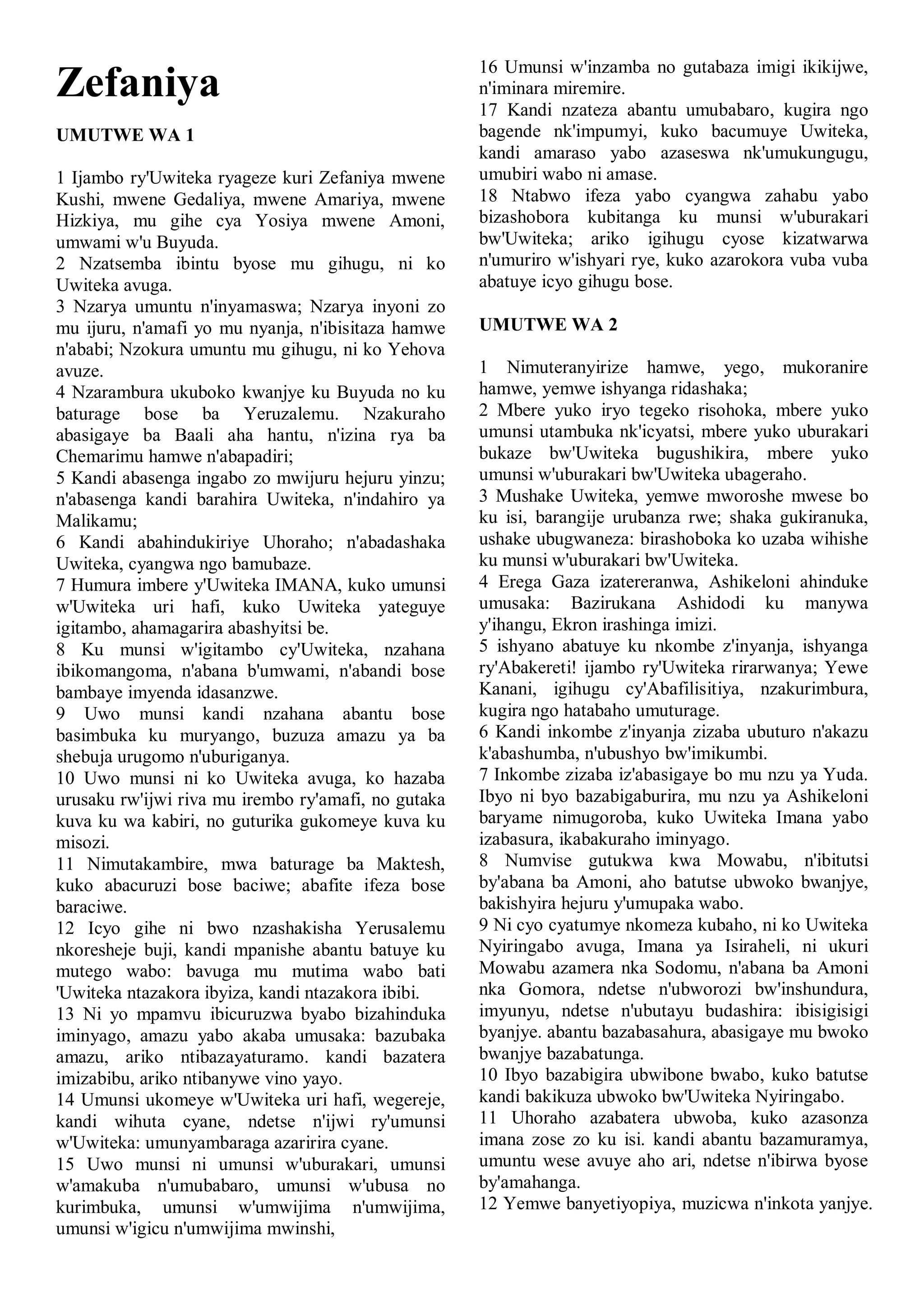 Kinyarwanda - The Book of Prophet Zephaniah.pdf