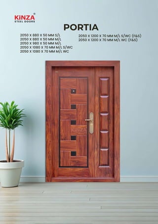 Kinza steel door malappuram | New pdf catalogue with pricelist and ...