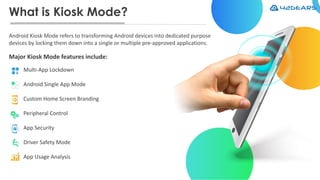 Android Kiosk Mode | PDF