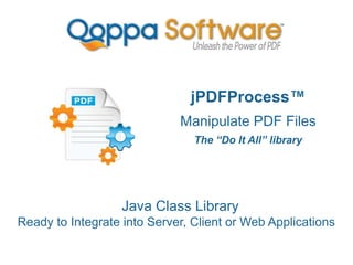 2014 Qoppa Software PDF Solutions | PPTX