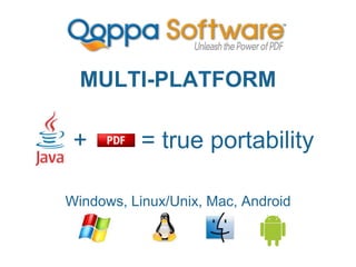 2014 Qoppa Software PDF Solutions | PPTX