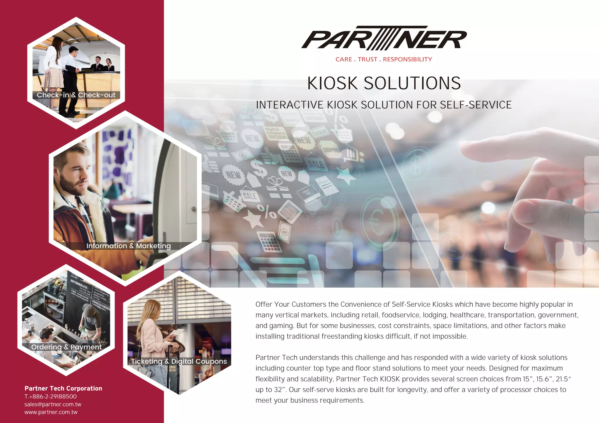 INTERACTIVE KIOSK SOLUTION FOR SELF-SERVICE | PDF | Cloud Computing ...