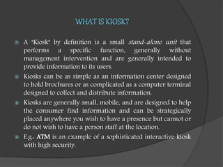 Kiosk marketing | PPSX