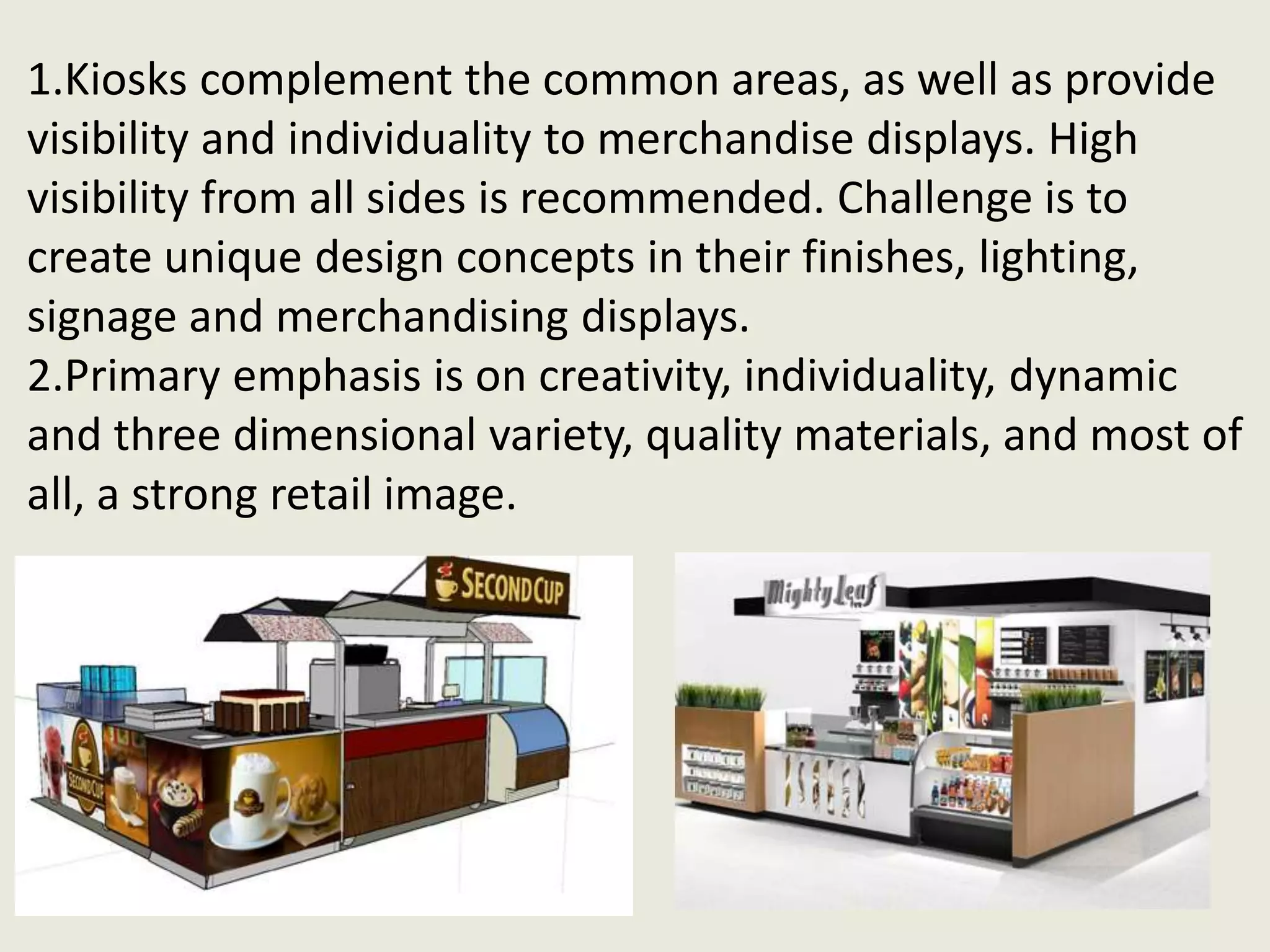 Kiosks Design | PPTX