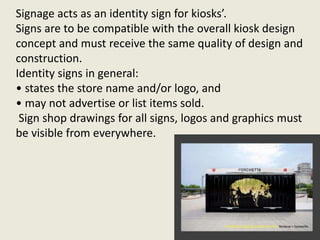 Kiosks Design | PPTX