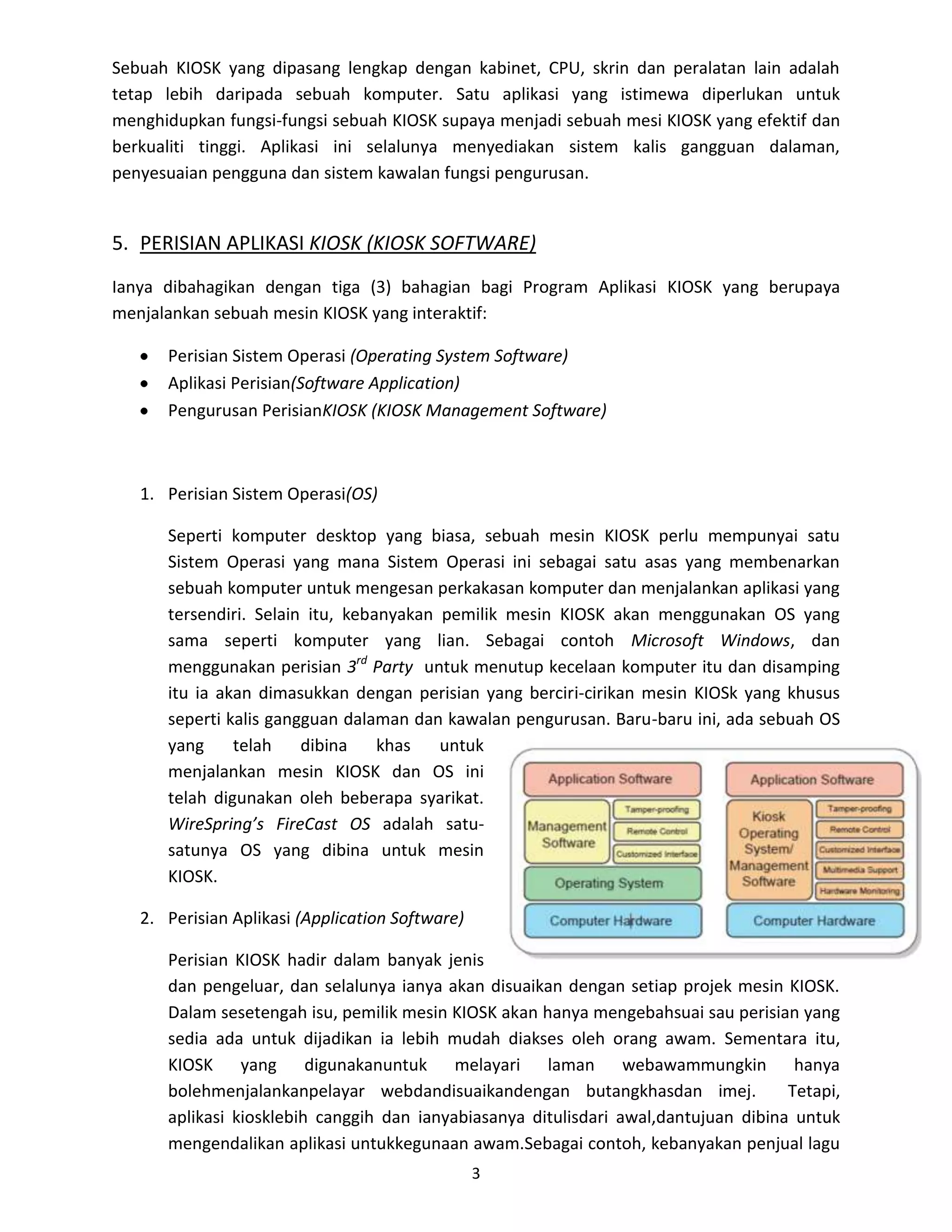 Kiosk teknologi masa kini - Kajian Soalan | DOCX