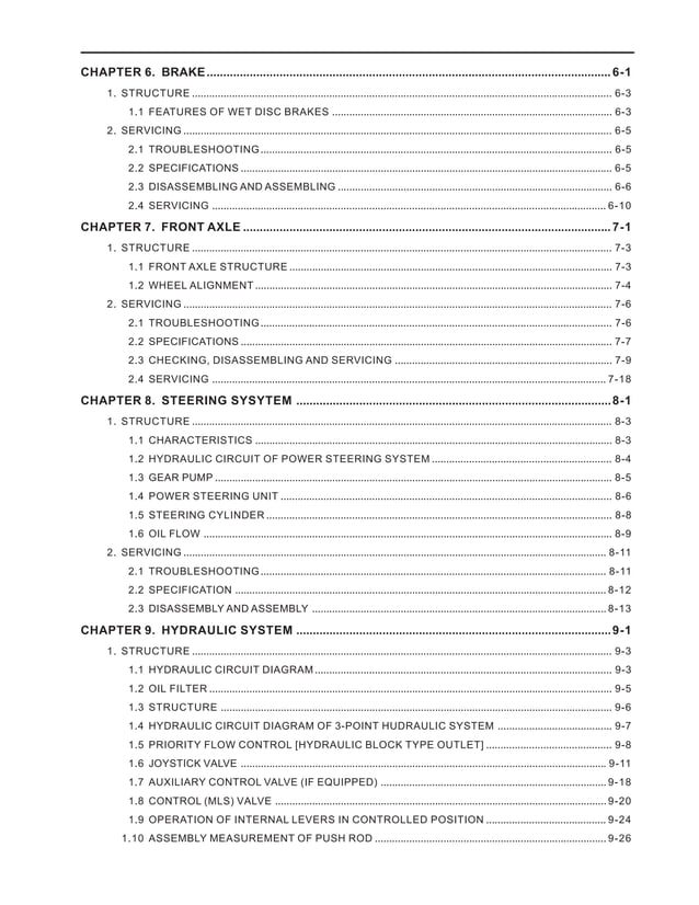 Kioti daedong ck20 j tractor service repair manual | PDF