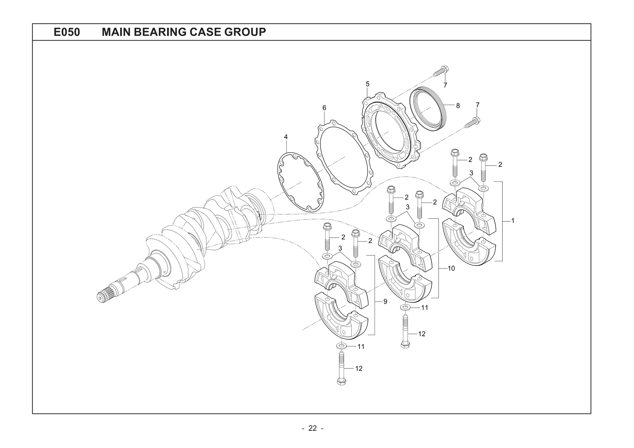 Kioti daedong ck25 tractor parts catalogue manual | PDF