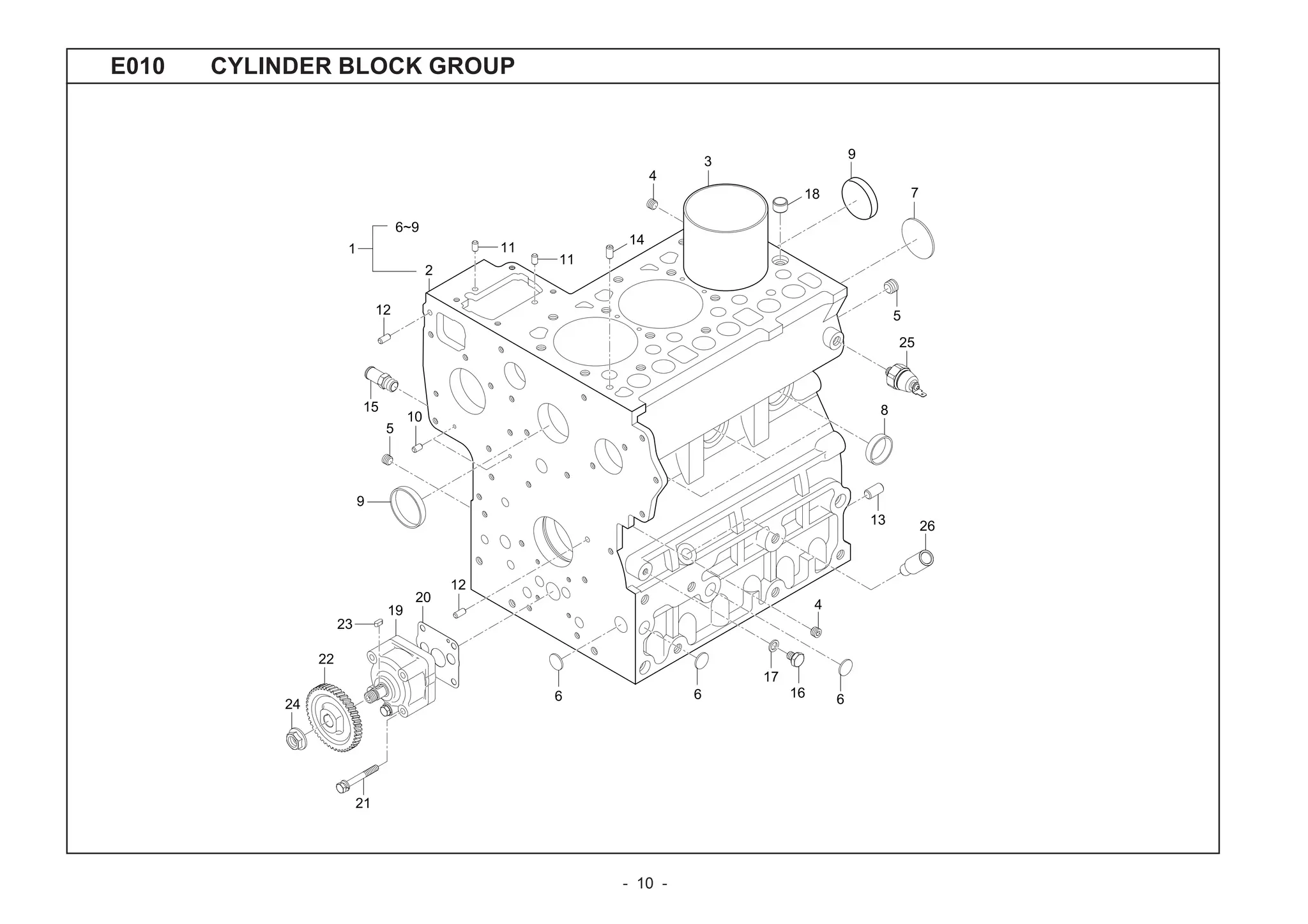 Kioti Daedong CK25 Tractor Parts Catalogue Manual.pdf
