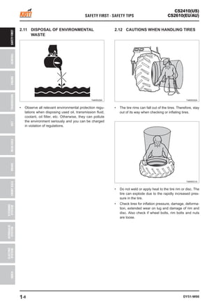 Kioti daedong cs2610 (euau) tractor service repair manual | PDF
