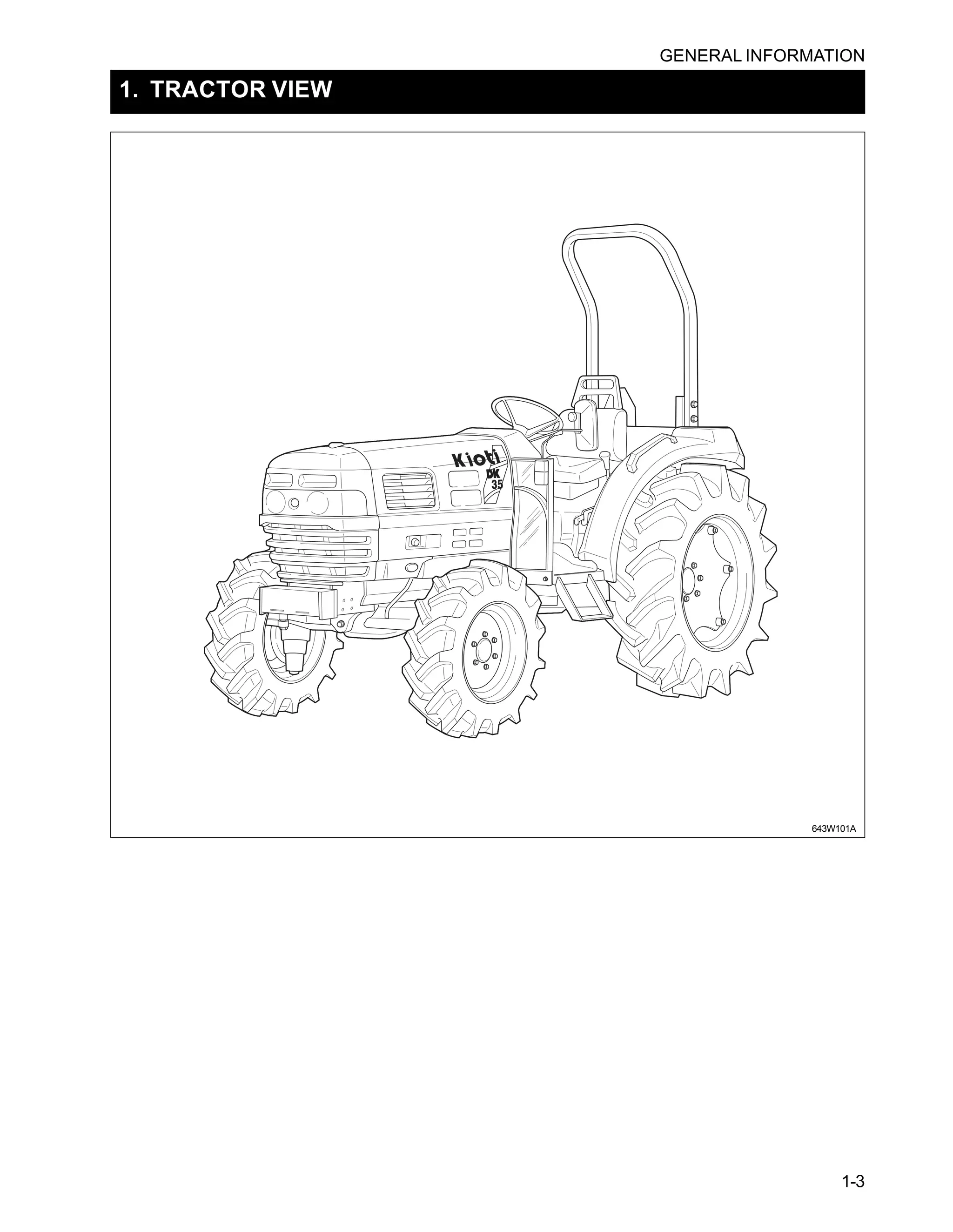 Kioti daedong dk35 tractor service repair manual | PDF