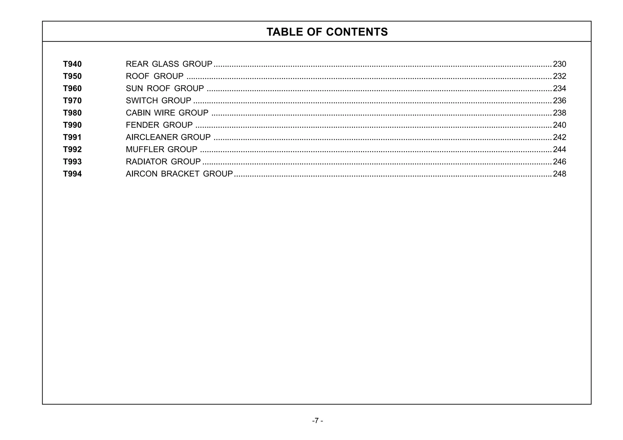 Kioti Daedong DK501C Tractor Parts Catalogue Manual.pdf