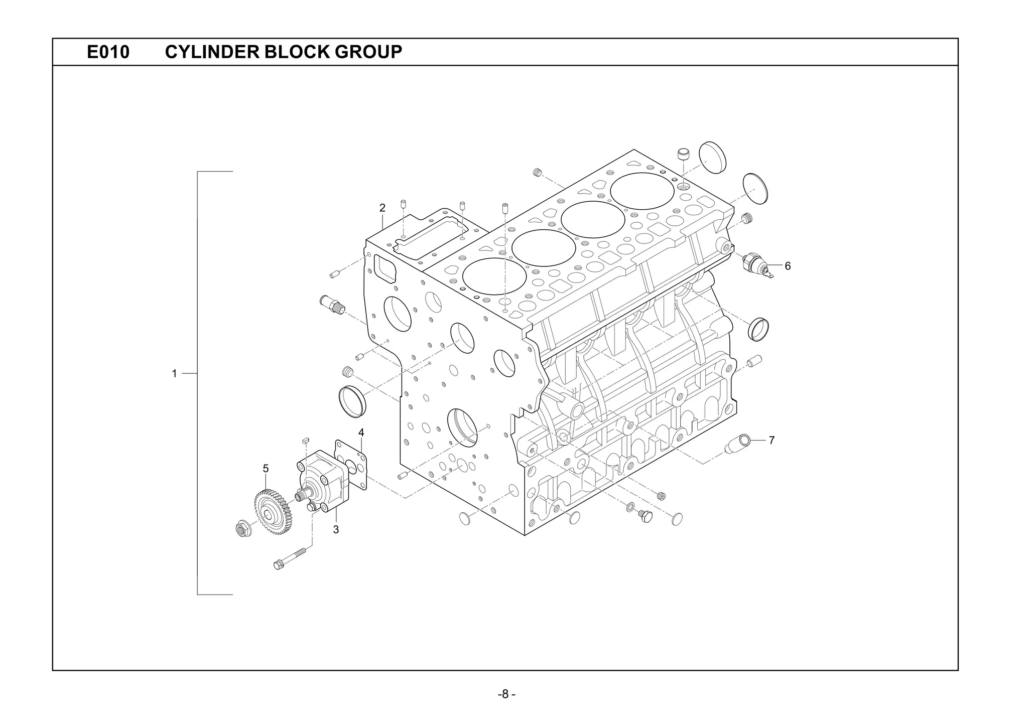 Kioti Daedong DK501C Tractor Parts Catalogue Manual.pdf