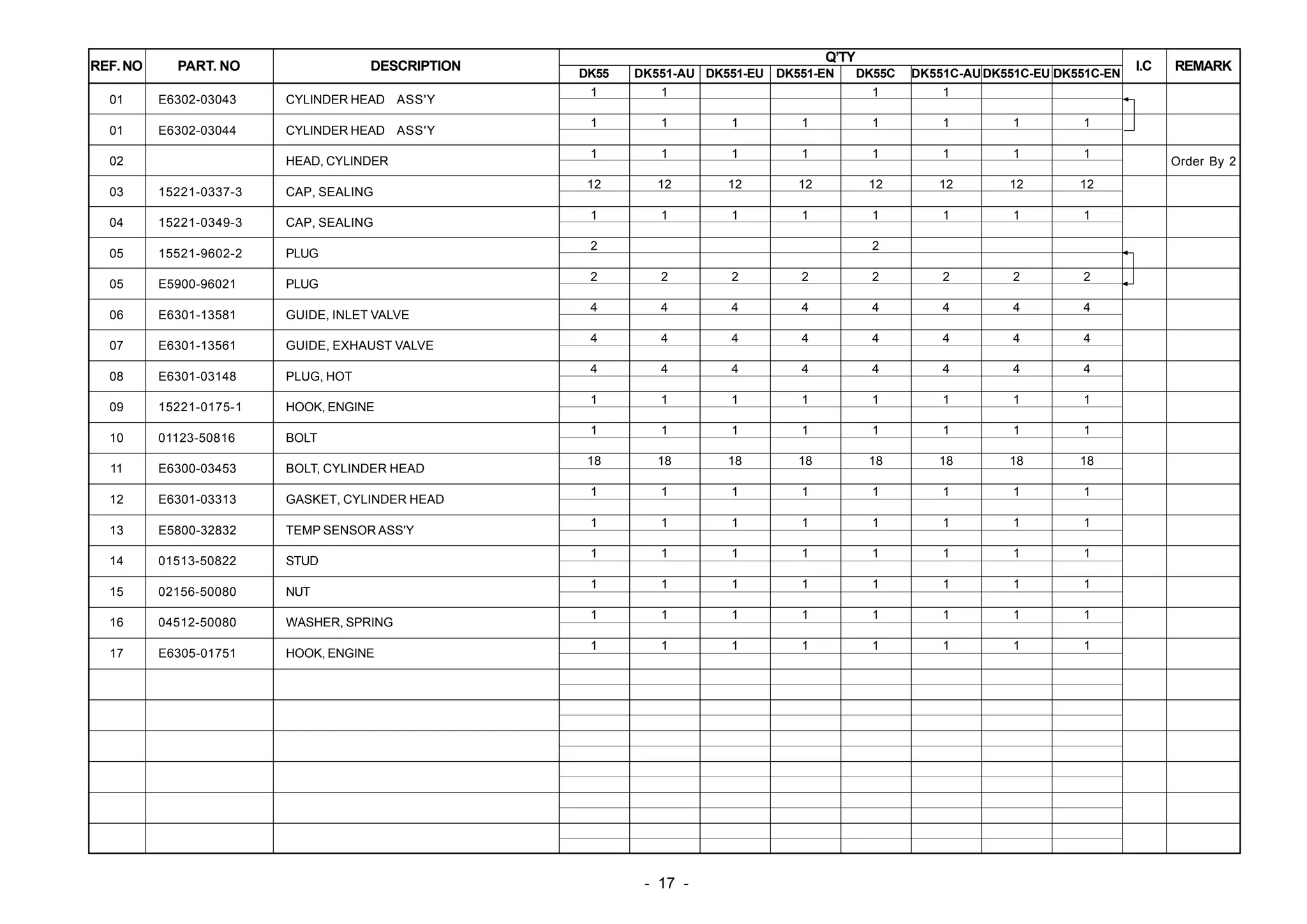 Kioti Daedong DK55 Tractor Parts Catalogue Manual.pdf