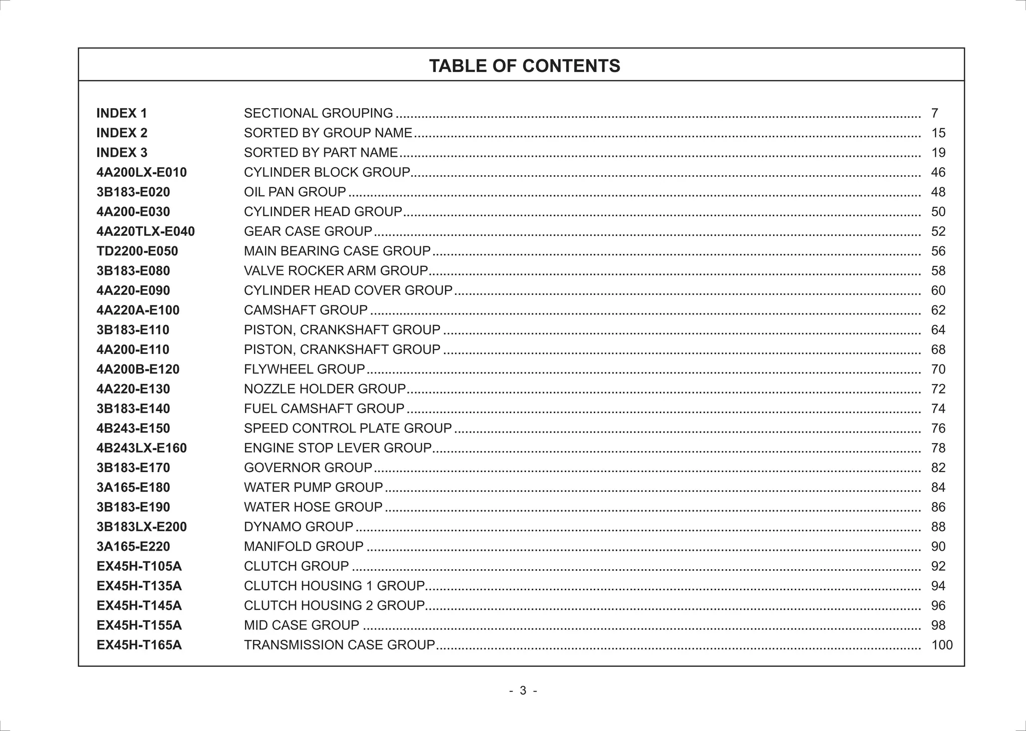 Kioti daedong ex35 ch tractor parts catalogue manual | PDF