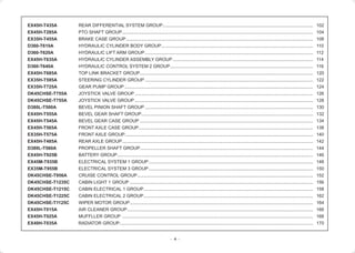 Kioti daedong ex35 ch tractor parts catalogue manual | PDF