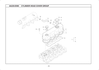 Kioti daedong ex40 ch tractor parts catalogue manual | PDF